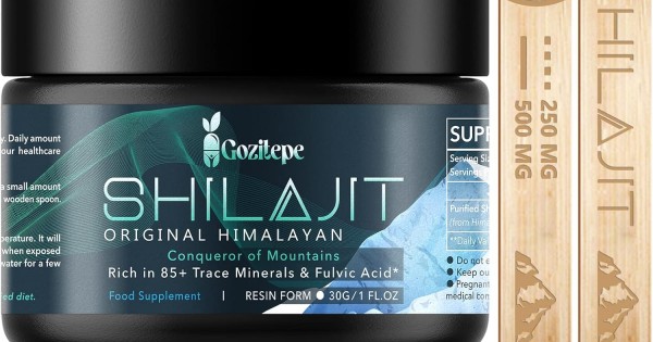 Buy Gozitepe Natural Purified Himalayan Shilajit Resin 30g