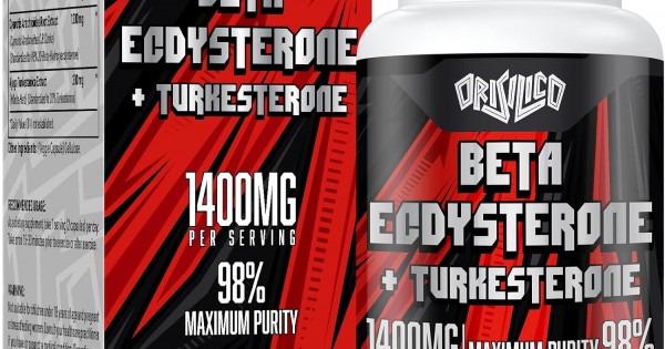 Buy Orisilico Beta Ecdysterone and Turkesterone Supplements, 1400mg 60 ...
