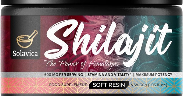 Buy Solavica 600mg Himalayan Shilajit Resin with Fulvic Acid & 85 ...